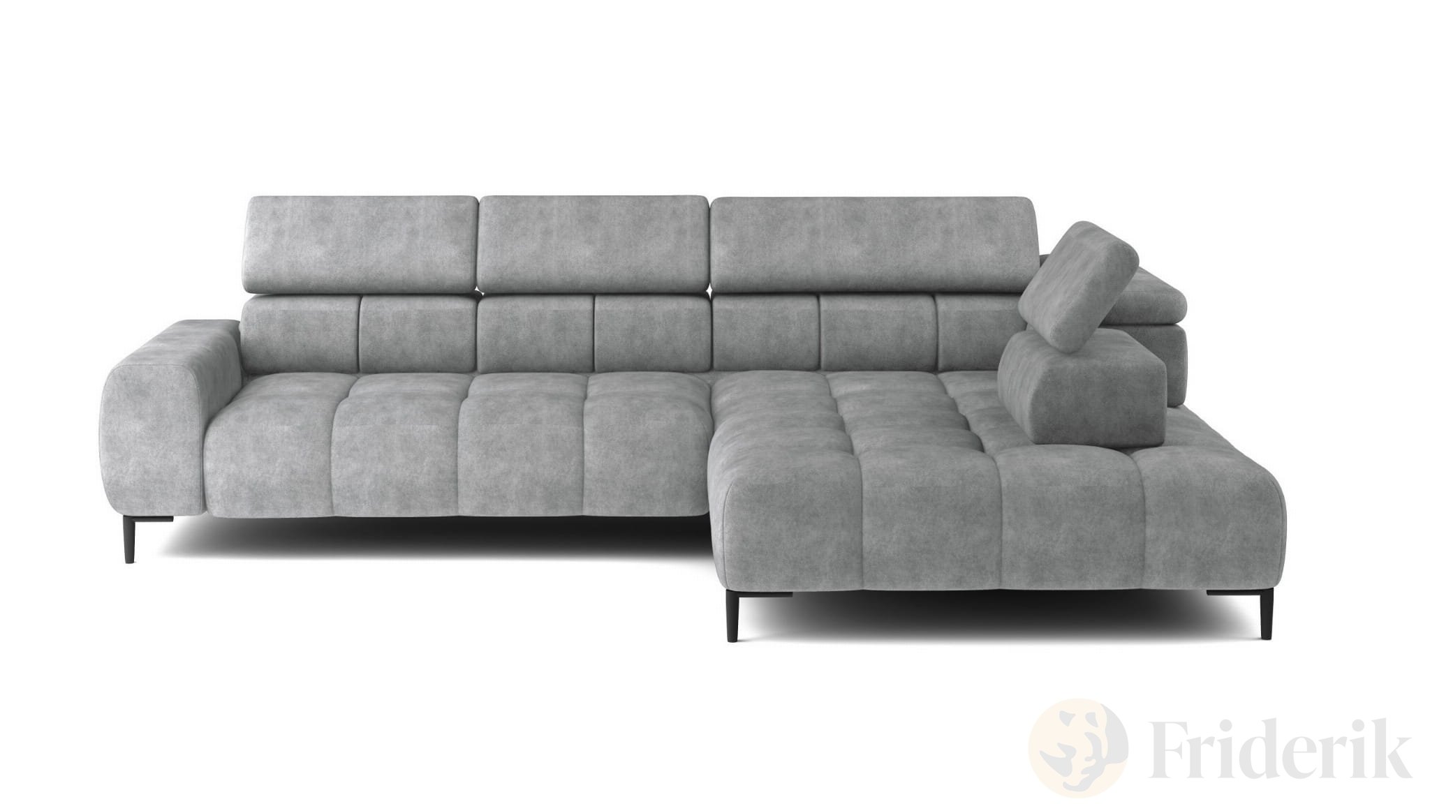 Ecksofa Elektrische Sitztiefenverstellung